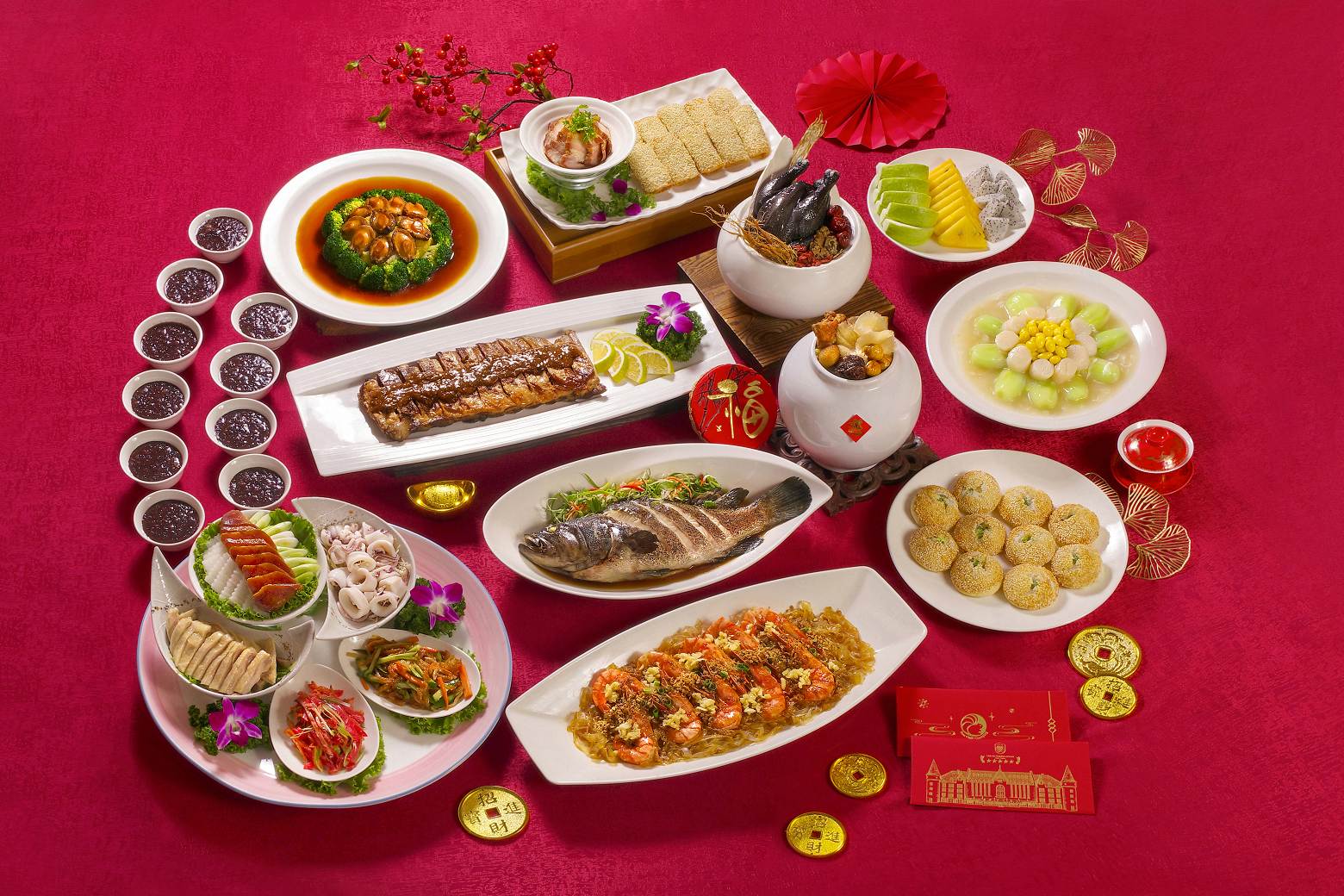 喜迎新春闔家團圓過好年 除夕圍爐宴席8,800元起+10% - Yaward Resort